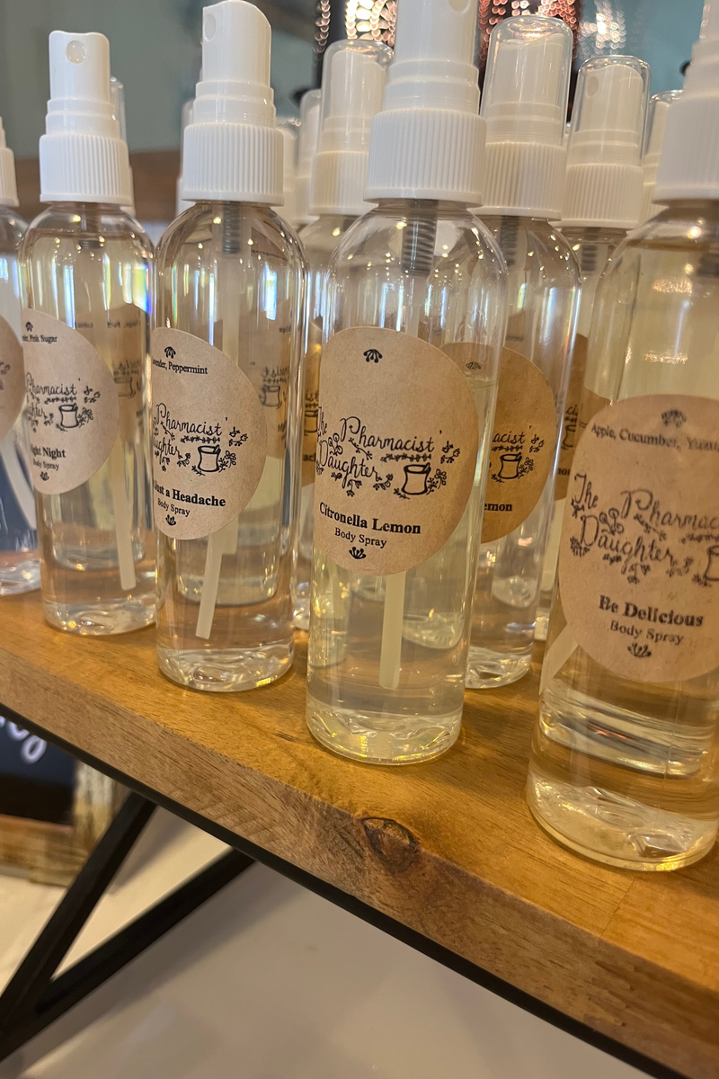 Body Sprays – The Pharmacist's Daughter